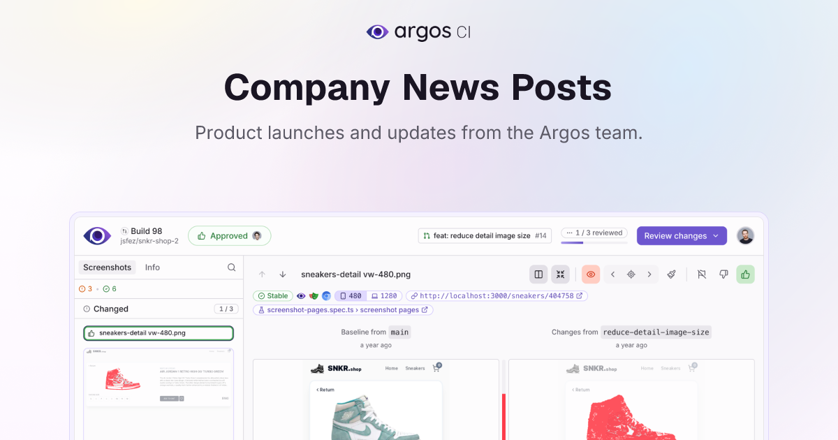 Company News Posts · Argos